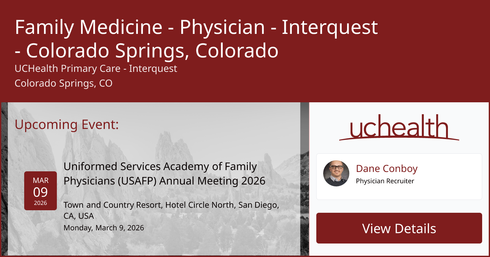 Family Medicine - Physician - Interquest | Opportunities | Join UCHealth