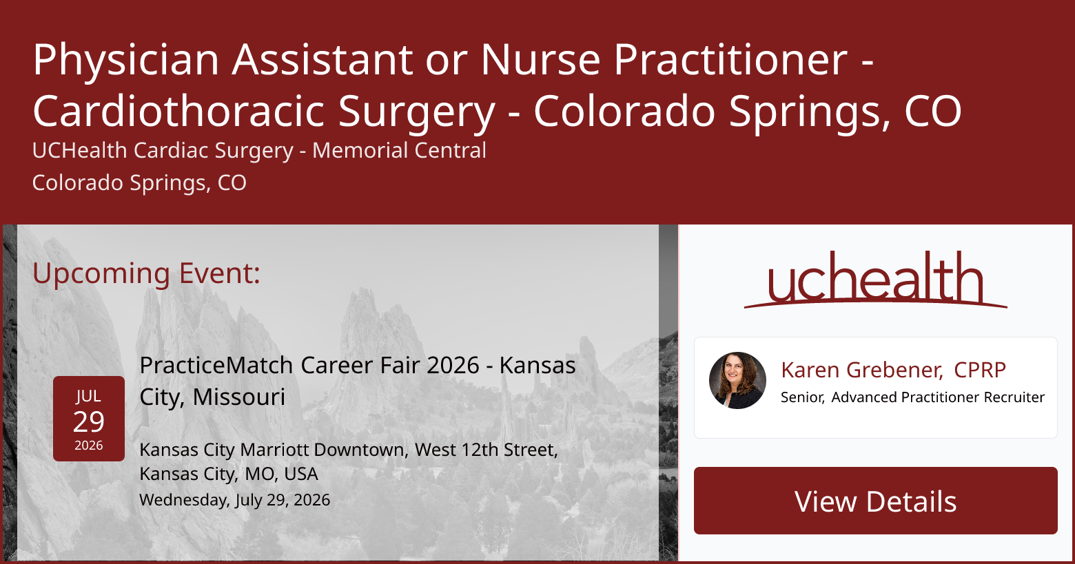 Physician Assistant or Nurse Practitioner - Cardiothoracic Surgery ...